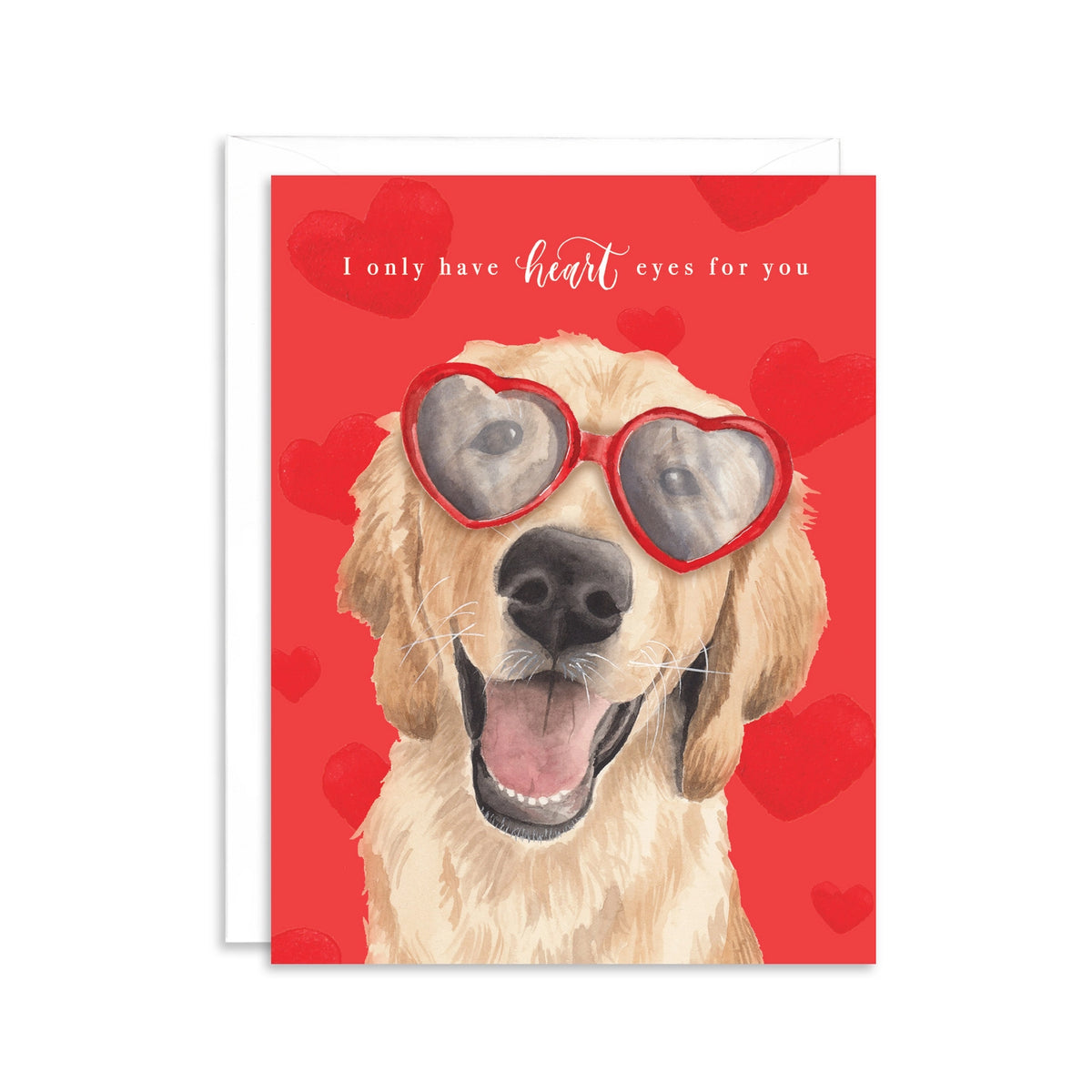 I Only Have Heart Eyes For You Valentine's Card – On Paper