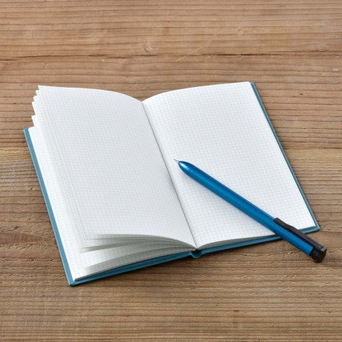 Kokuyo Trystrams Field Sketch Notebook - 3mm Grid - Blue – On Paper