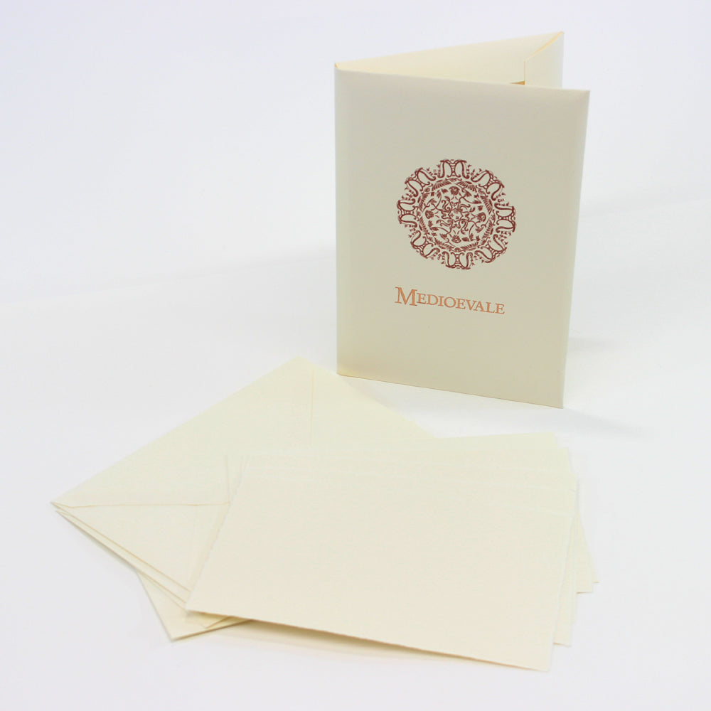 Medioevale Ivory Portfolio Large Cards – On Paper