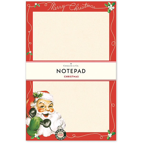 Santa Claus Notepad – On Paper